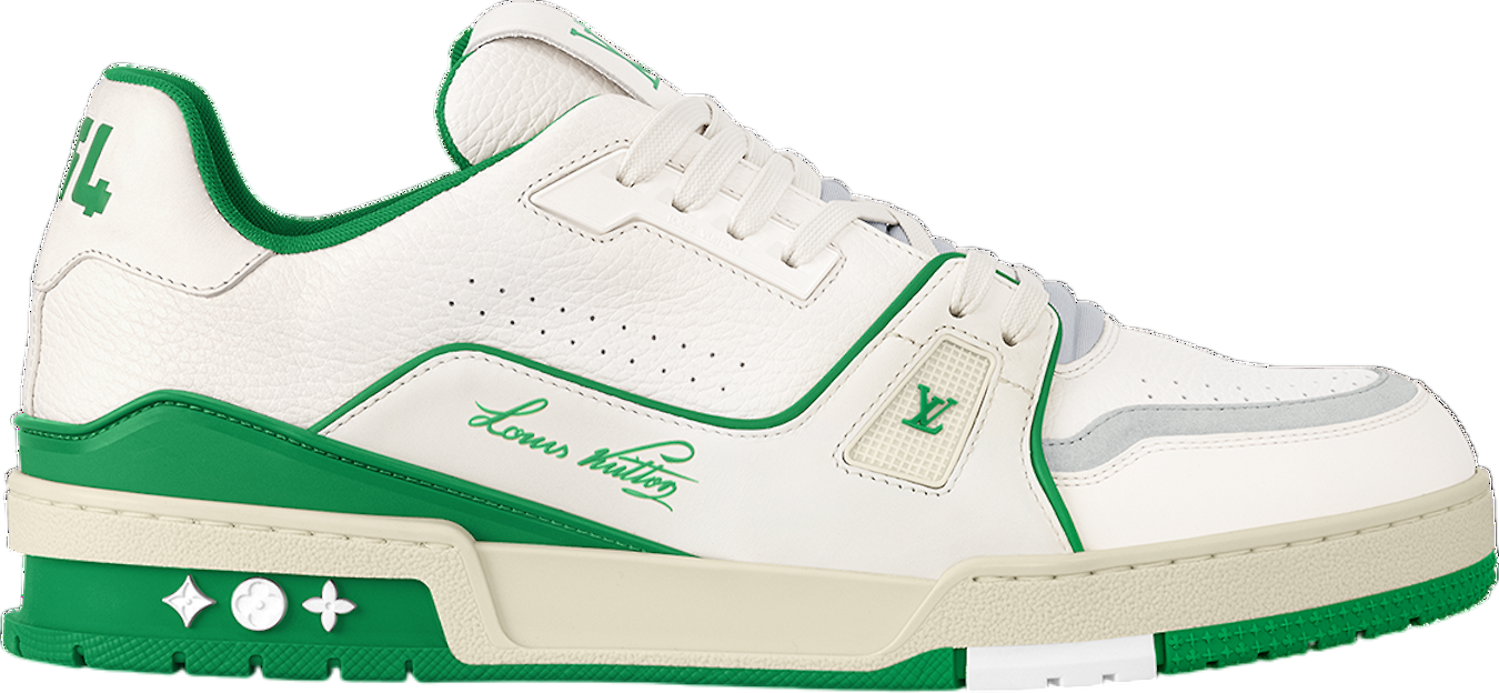 Louis Vuitton LV Trainer Green Monogram Textile - Aug 2024 Louis Vuitton LV Trainer Green Monogram Textile - Aug 2024